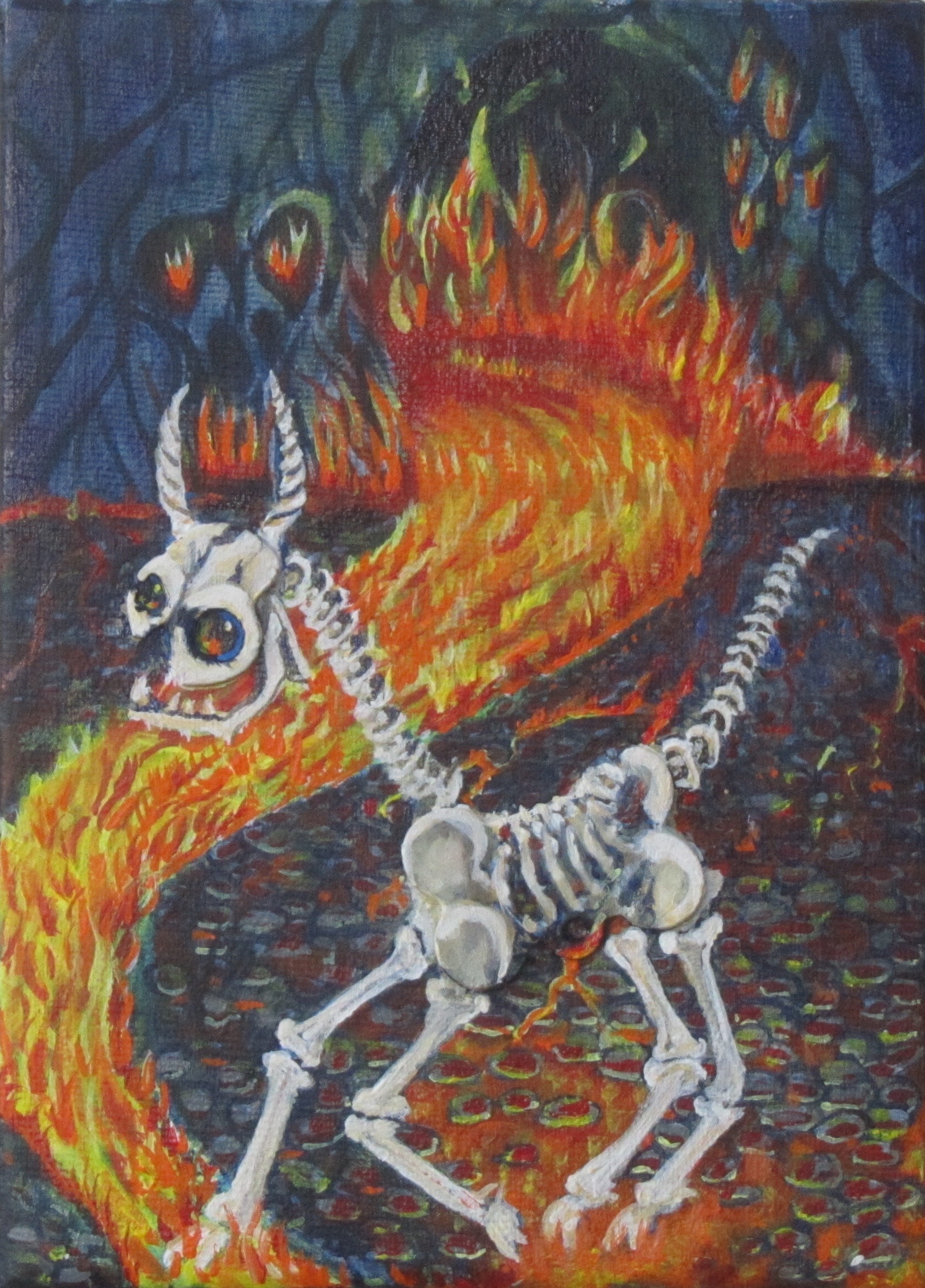 Fire Creatures – Tannis Pratt Art